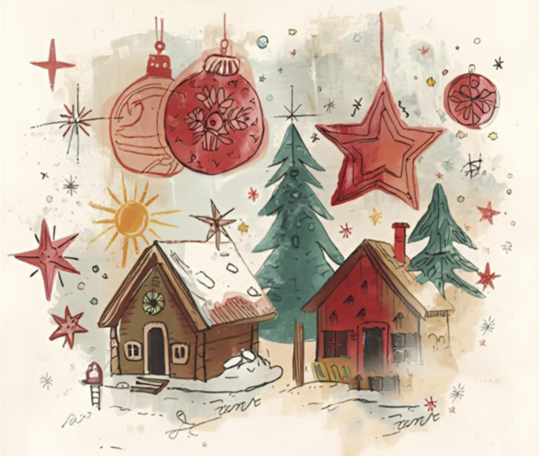 Exposition de vos œuvres de Noël – Mairie de Pontvallain